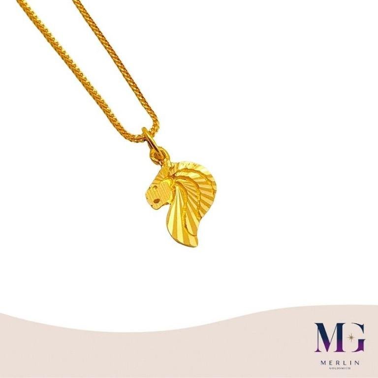 916 Gold Merlion Pendant | Merlin Goldsmith